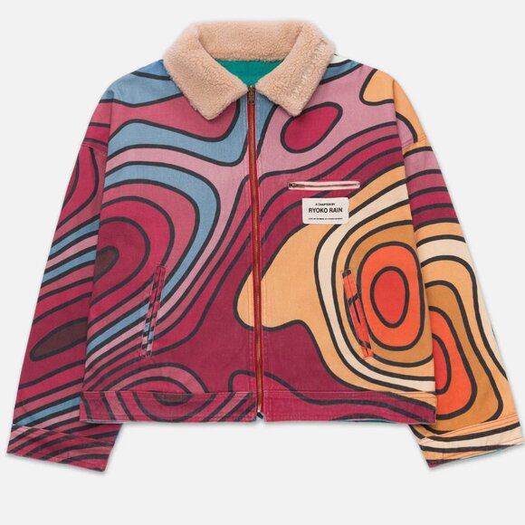 Ryoko Rain | Jackets & Coats | Reversible 7s Work Jacket Ryoko Rain ...